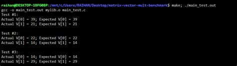 GitHub Raizulfi Matrix Vector Mult Benchmark
