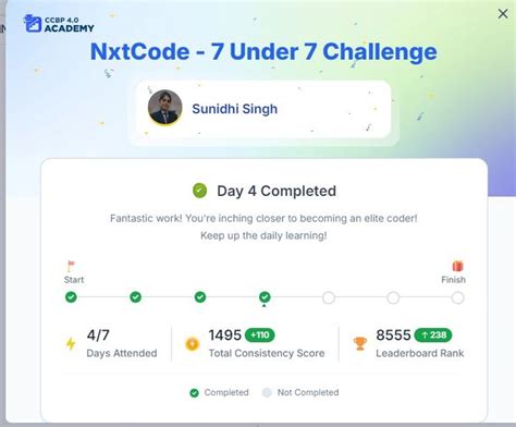 Sunidhi Singh On Linkedin Codingchallenge Nxtwave Dailycoding