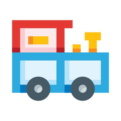 Train Toy Edtim Lineal Color Icon