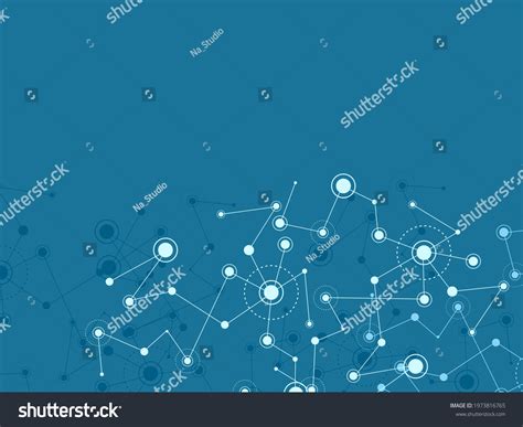 Connect Lines Dots Banner Template Technology Stock Vector Royalty Free 1973816765 Shutterstock