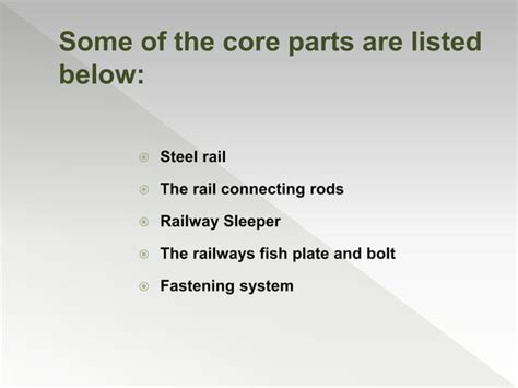 Rail System PPTX Rail Travel Travel Type