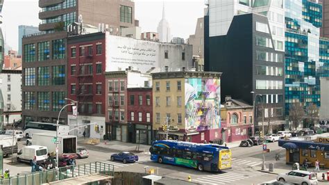 Manhattan New York Usa 3 17 2023 Traffic Passing Through