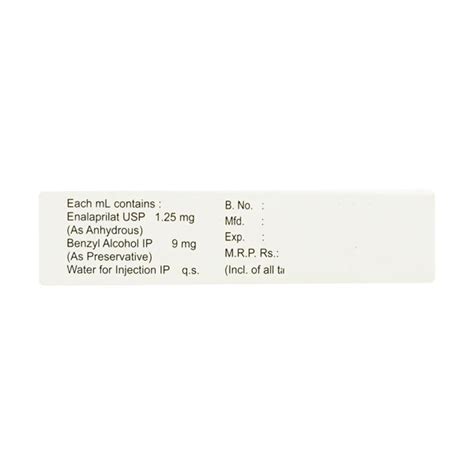 Buy Envas Injection 1ml Online At Upto 25 Off Netmeds