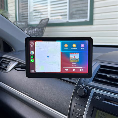 Universal Touchscreen Car Dashboard Apple Carplay And Android Auto