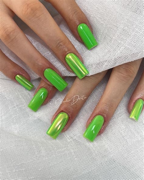 23 Vibrant Neon Summer Nail Ideas 2024 Drexplains