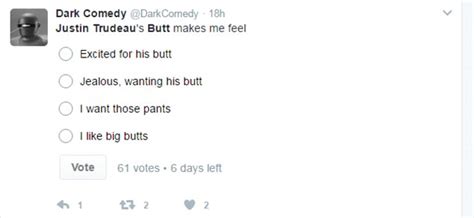 Justin Trudeaus Bottom Goes Viral Again Daily Mail Online