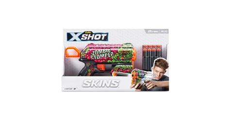 X Shot Excel Skins Menace Flux Zombie Stomper Szivacslövő Pisztoly