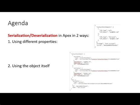 Namrata Vora On Linkedin Serialization And Deserialization In Salesforce