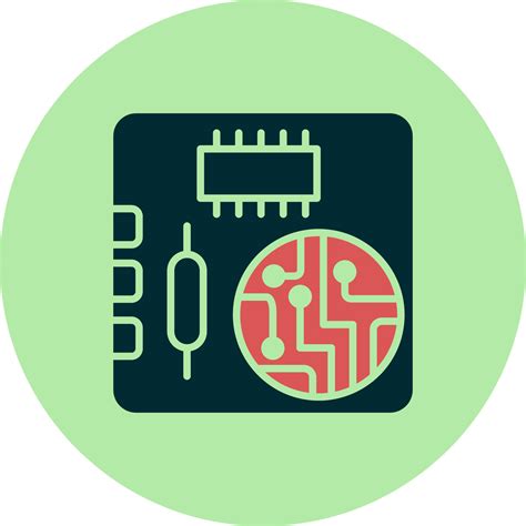 Pcb Board Vector Icon 19569121 Vector Art At Vecteezy