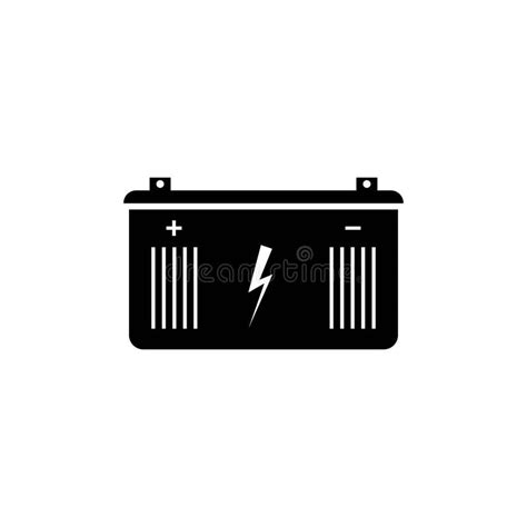 Battery Icon Stock Illustration Illustration Of Black 282871986