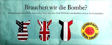Frankfurter Allgemeine plädiert für nukleare Aufrüstung Deutschlands