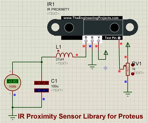 Ir Proximity Sensor Library For Proteus The Engineering Projects Artofit