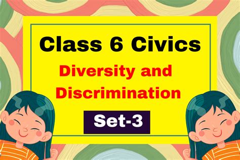 Class 6 Civics Chapter 2 Diversity And Discrimination Mcqs Set 3 The