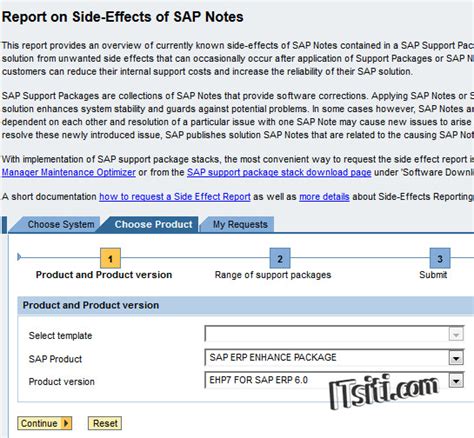 Side Effects Of Sap Notes