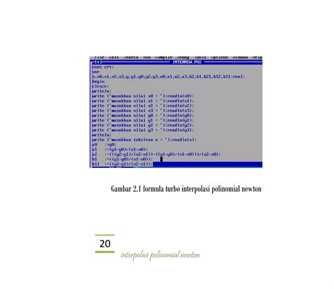 Interpolasi Newton Pdf