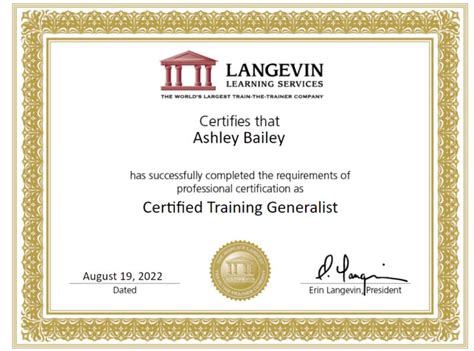 Had An Incredible Experience At The Langevin Learning Services Workshop Last Week I Was Able To