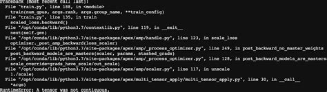 Runtimeerror A Tensor Was Not Contiguous · Issue 248 · Nvidiawaveglow · Github