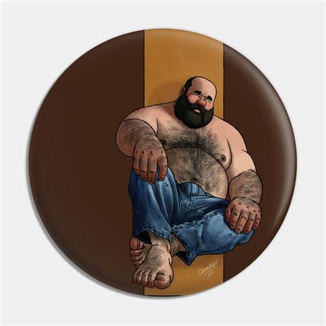 Bruno 02 Pin Bear Man Drawing Bear Man Art Plus Size Male Drawing