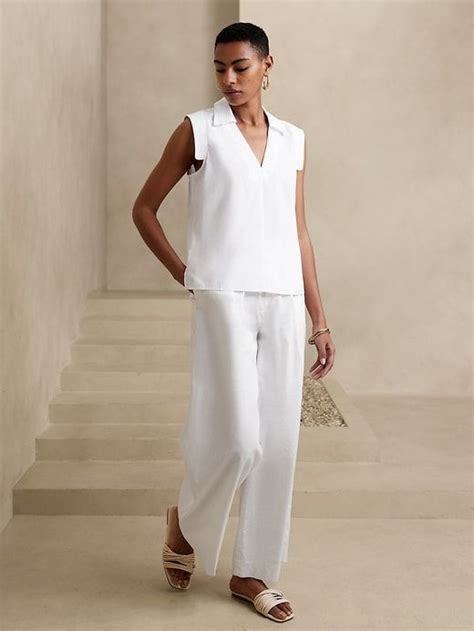 Deep V Neck Collar Top Banana Republic Factory Collar Top Top