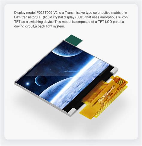 Polcd 2 31 Inch 320x240 Resolution 8080 Mcu Interface Ili9342c Colour Lcd Display Module