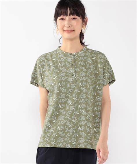 【セール】ひやさらコットンプリントポロシャツ（ポロシャツ）｜decoy Since 1981（デコイシンスイチキュウハチイチ）のファッション