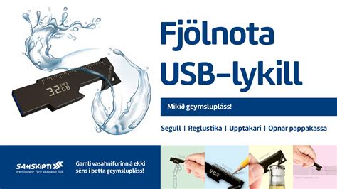 FjÖlnota Usb Lykill Gamli VasahnÍfurinn Á Ekki SÉns Í Þetta