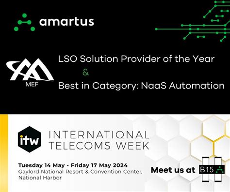 Amartus On Linkedin Mef Lso Tmforum Naas Itw2024
