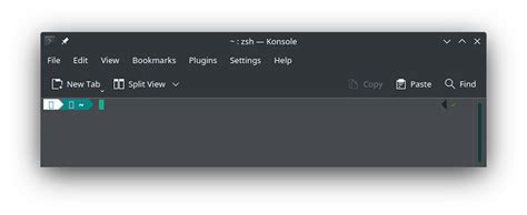 No More Manjaro Or Home Logo In Zsh Yakuake Konsole Support Manjaro