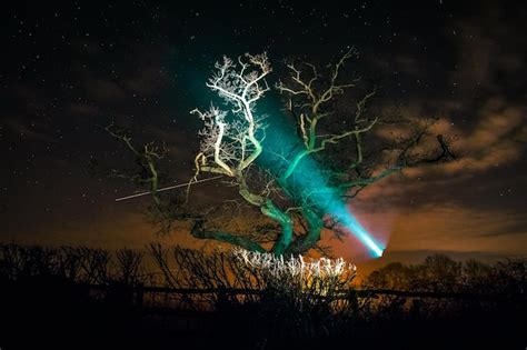 Premium Photo Firework Display At Night