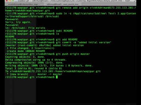 Setup Your Own Git Server On A Remote Server And Use It On A Local Machine YouTube