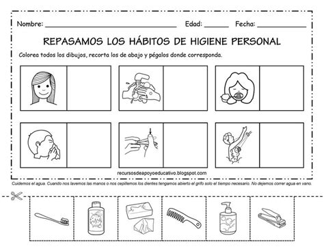 Pin En Material Didáctico Habitos De Higiene Habitos De Higiene