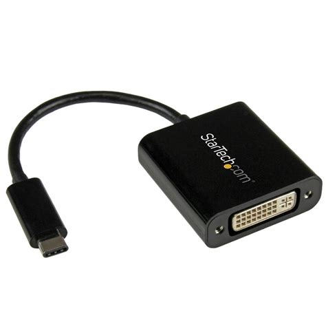 StarTech Com USB C To DVI Adapter USB 3 1 1 Supported Display S 1920 X 1200 RS Components