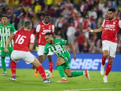 🔴santa Fe Vs Nacional En Vivo Siga La Transmisión Y El Minuto A Minuto