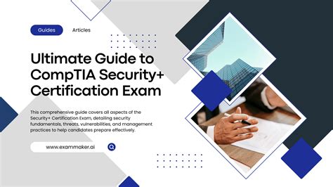 Comptia Security Certification
