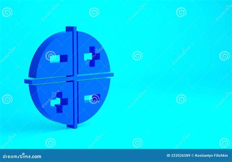 Blue Xyz Coordinate System Icon Isolated On Blue Background Xyz Axis For Graph Statistics