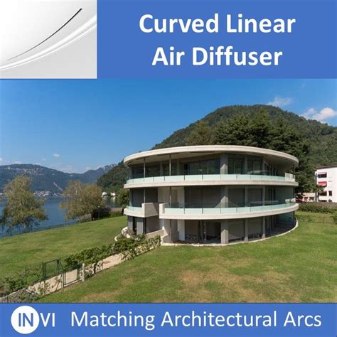 Invi Air Matching Architectural Arcs Curved Linear Air Diffuser Invi Air Diffusers Are Made