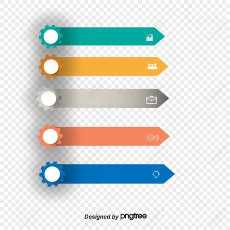 vector gear page chart presentation graphics gears ppt chart png hd
