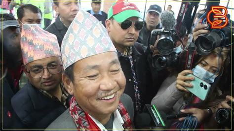 Mayor Harka Sampang काठमाडौँ आईपुगे मेयर Balen Shah भेट्न Youtube