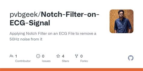 Github Pvbgeeknotch Filter On Ecg Signal Applying Notch Filter On
