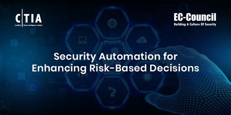 Security Automation For Risk Based Decisions
