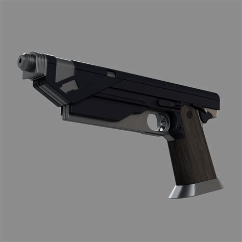 Mandalorian Westar 35 Blaster Pistol 3d Print File 3d 58 Off