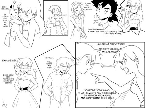 Pokeshipping Photo Pokemon Personajes Cómics De Pokemon Cómics