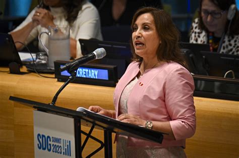 Boluarte Expresa Su Pésame Por La Muerte Del Vicepresidente Del