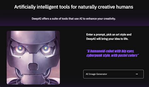 Ai 이미지 생성기 및 편집기를 위한 Deepai 리뷰 기능 및 사용 사례