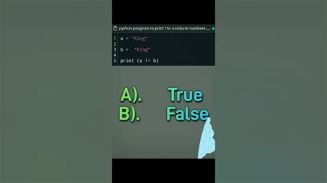 drop your answer in comment python quiz coding vines biscode