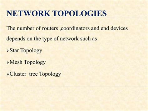 Zigbee Technology Ppt Pptx Technology And Computing