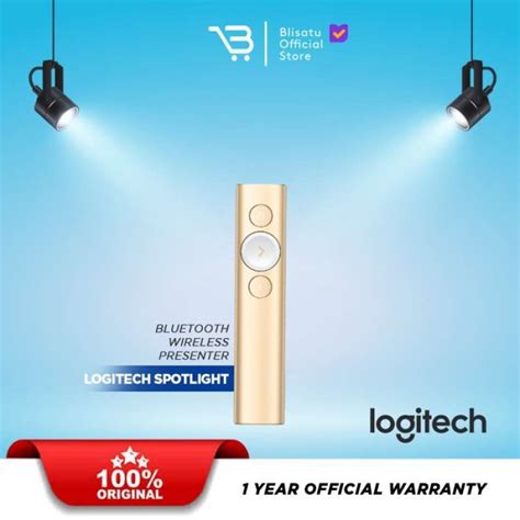 Jual Logitech Spotlight Wireless Presentation Remote Presenter