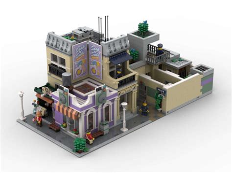 Lego Moc The Prison 2 Sets Of 10278 Alternate Build By Porklegoguy