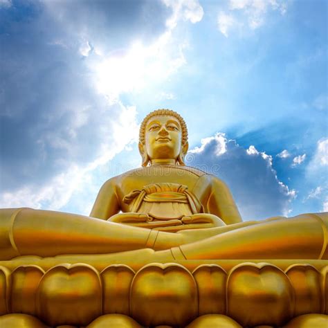 The Big Seated Buddha Statue Buddha Dhammakaya Dhepmongkol At Wat