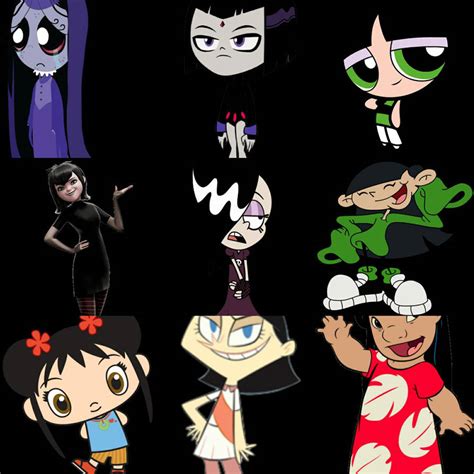 Favourite Black Hair Female Characters By Lucylynnloud22 On Deviantart
